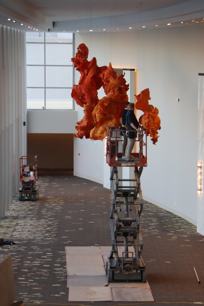 First look at Orange Jazz in Gas South Arena in Atlanta GA – Gentenaar ...